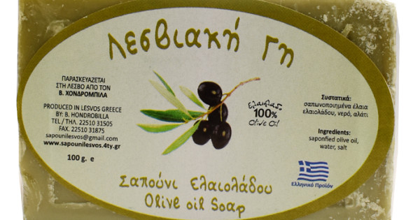 ΣΑΠΟΥΝΙ ΠΑΡΑΔΟΣΙΑΚΟ ΕΛΑΙΟΛΑΔΟΥ 100g