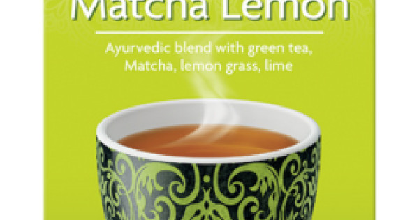 Yogi matcha lemon (μάτσα - λεμόνι)