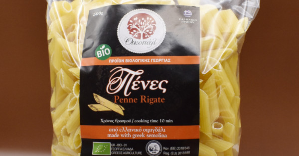 Πέννες βιολογικές (Penne Rigate)